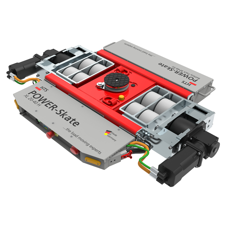 Powered load moving systems with integrated hydraulic lift for ...