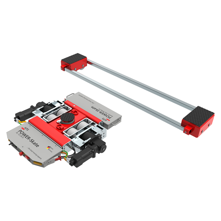 Powered load moving systems with integrated hydraulic lift for ...